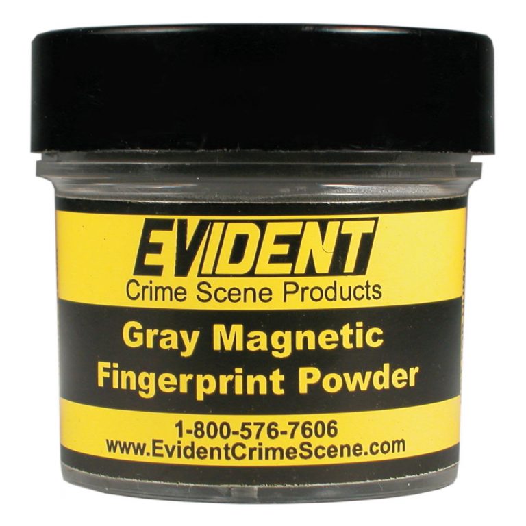 Gray Magnetic Fingerprint Powder – Wsci-Technology