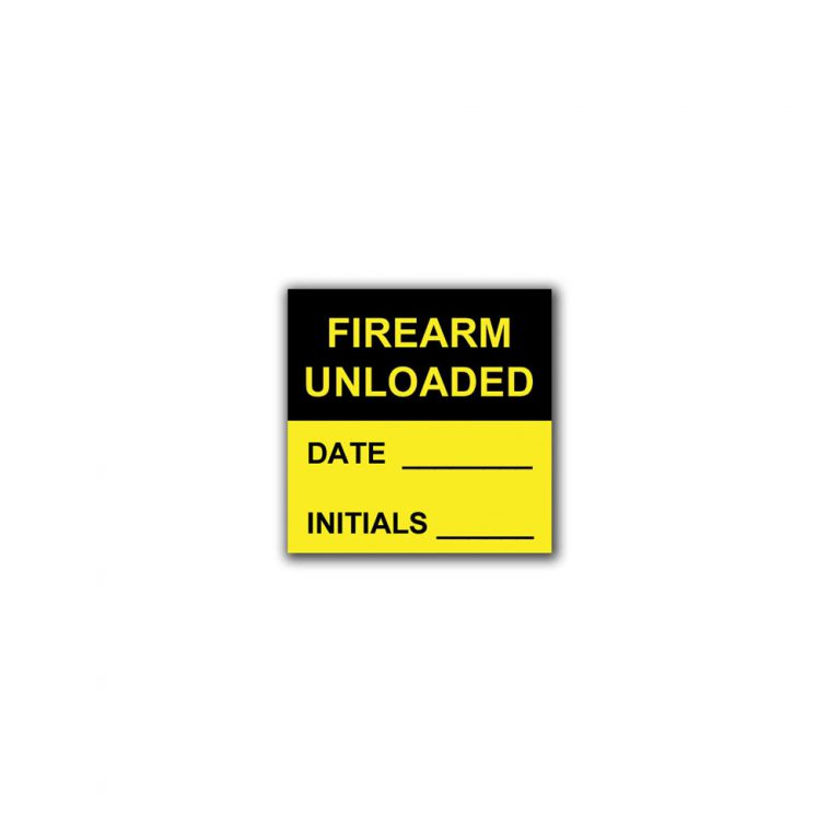 Firearm Unloaded Labels – Wsci-Technology