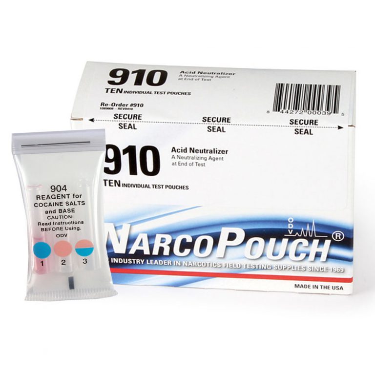 NarcoPouch Presumptive Drug Tests – Wsci-Technology